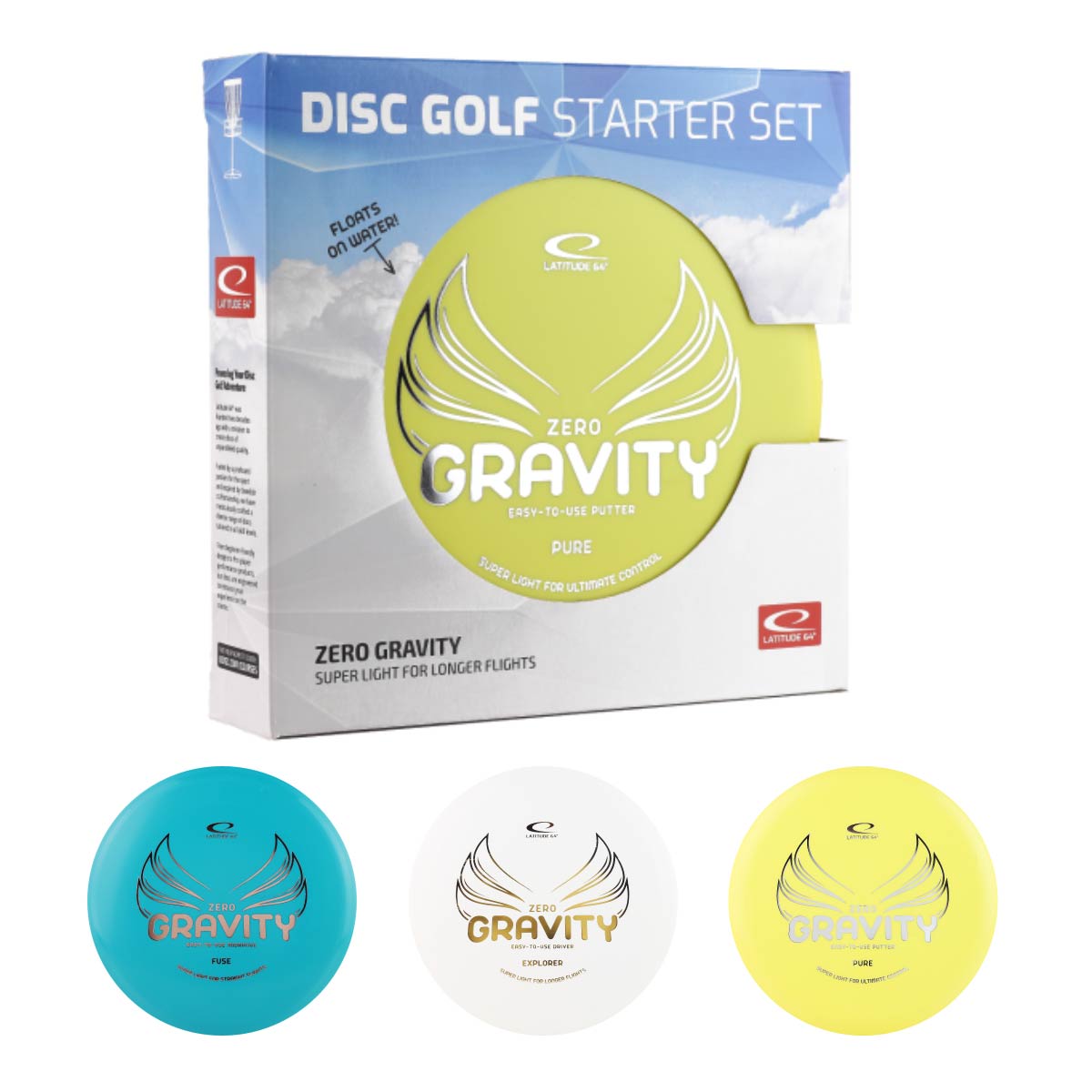 Disc Golf Starter Set Zero Gravity – Dynamic Discs