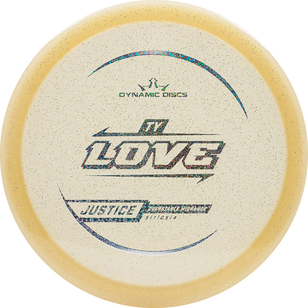 Lucid Gold Metal Flake Justice - Ty Love 2025 – Dynamic Discs