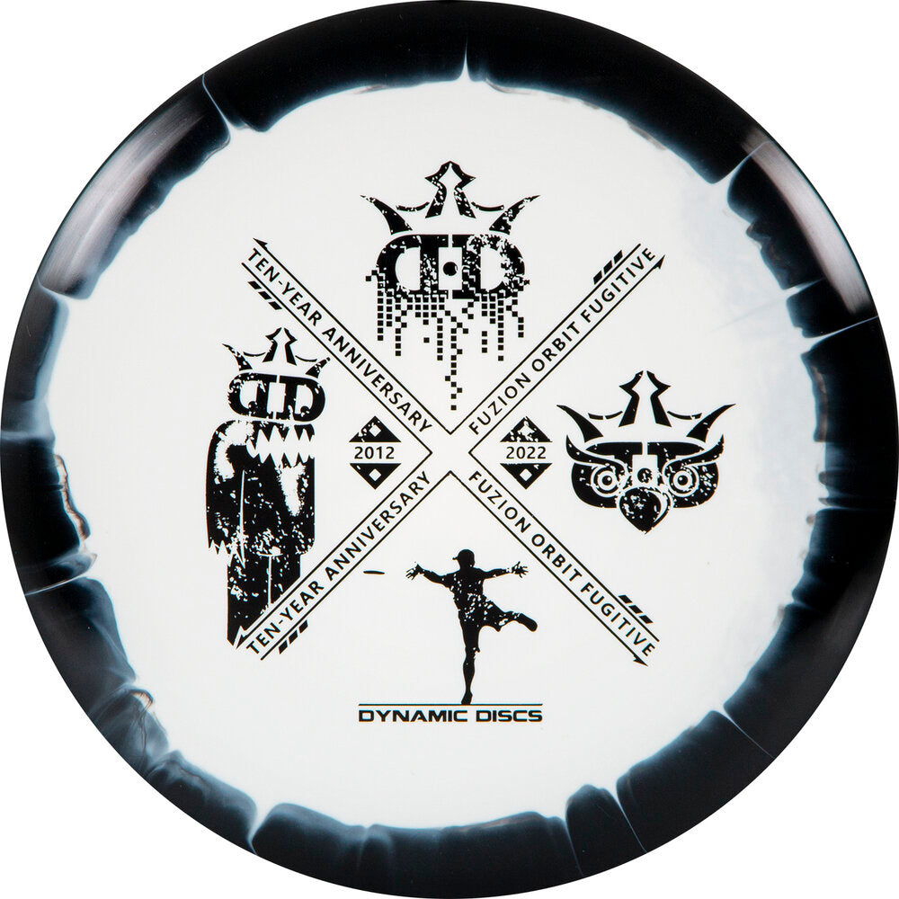 Fuzion Orbit Fugitive 10 Year Anniversary Stamp – Dynamic Discs