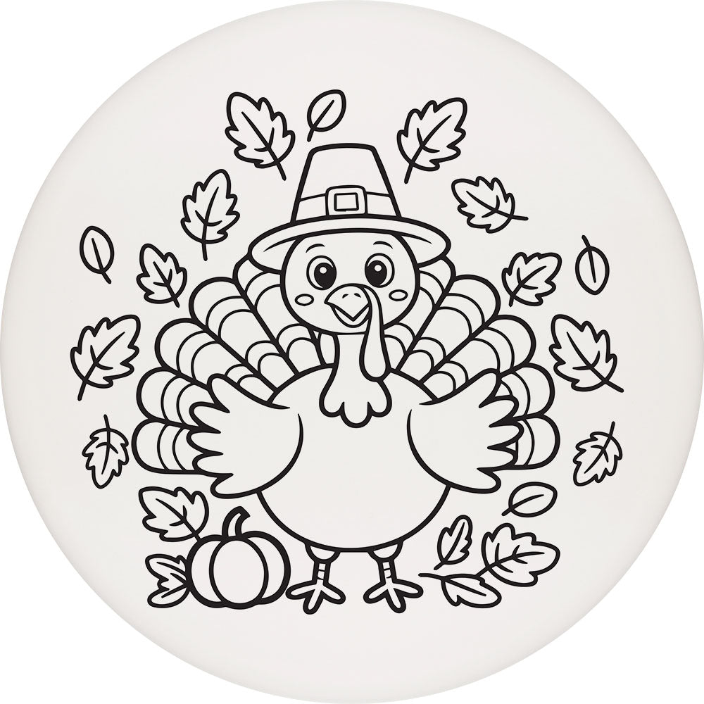 Coloring Book Series - Thanksgiving Turkey – Dynamic Discs